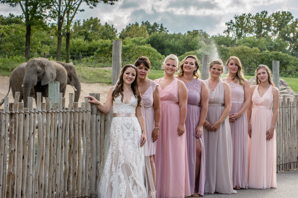 Indianapolis Zoo Wedding | ElishaKphoto